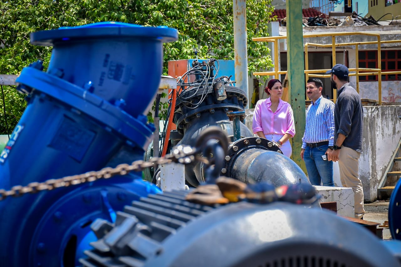 ¡Llegaron a tiempo! Nuevos equipos de bombeo son instalados en Cárcamo ...